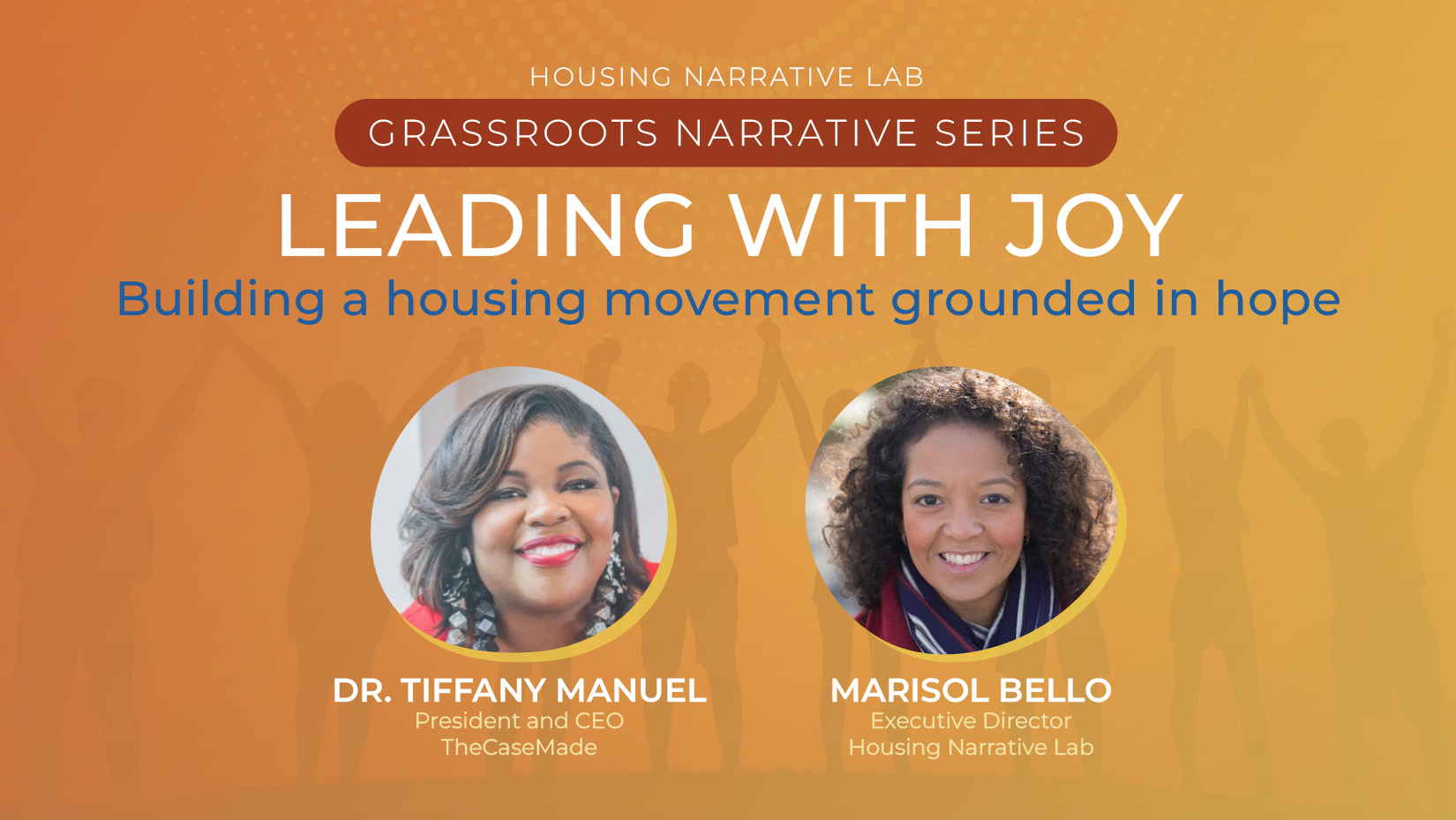Housing Narrative Lab | Leading with Joy: Building a housing movement ...