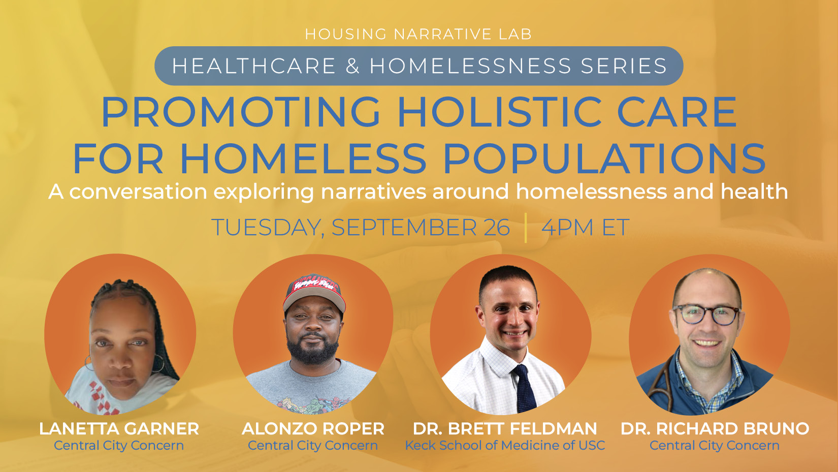 Housing Narrative Lab | Promoting Holistic Care for Homeless ...